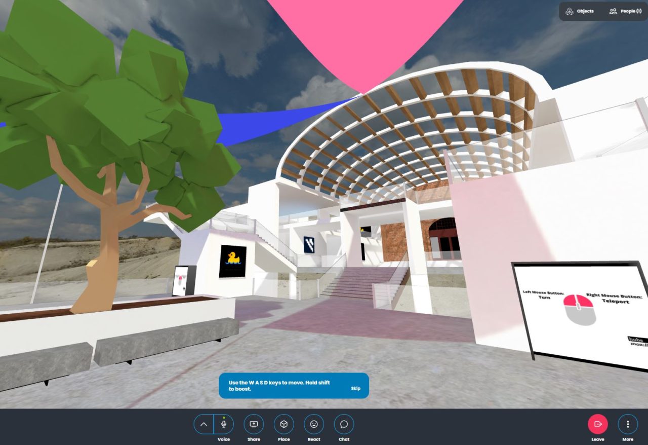 Does Mozilla Hubs Work As An Immersive Gallery? - Field of VR